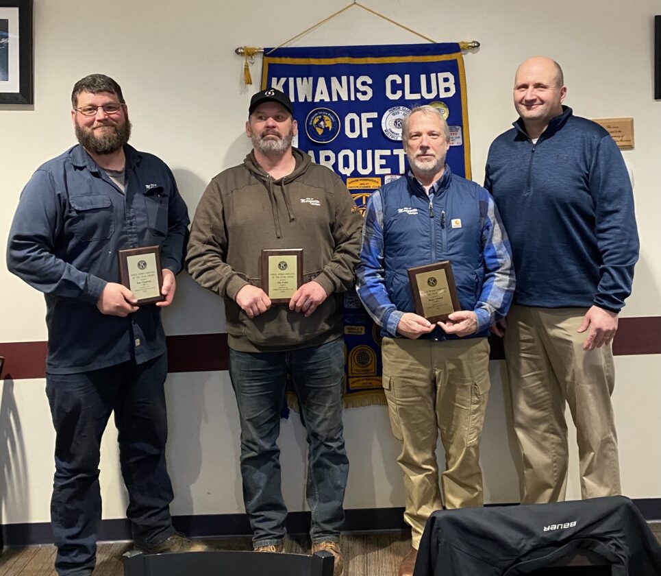Kiwanis honors public works employees of the year | News, Sports, Jobs ...